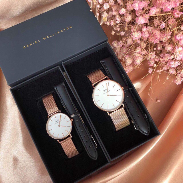 นาฬิกา dw watch boxset ????แถมฟรีสายหนัง ????% - 3bnp1b03lk - ThaiPick