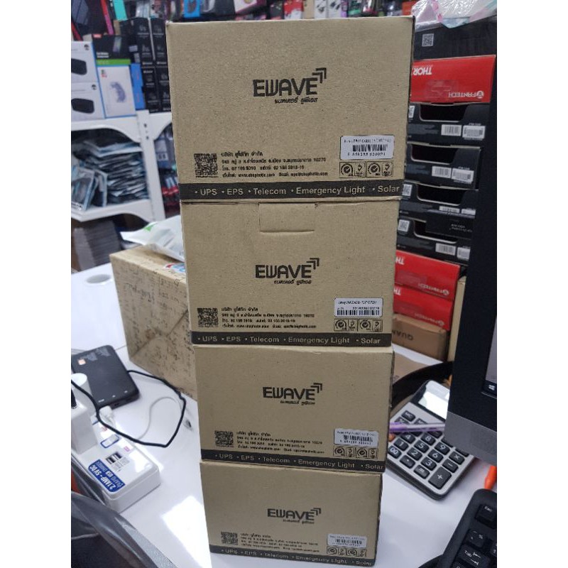 Battery CHUPHOTIC/EWAVE ของเเท้ แบตเตอรี่ สำรองไฟ UPS รุ่น UB1275-270W ...