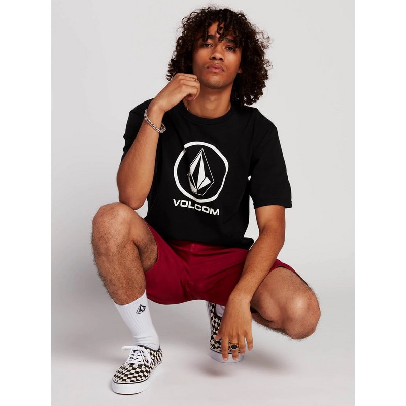 Volcom เสื้อยืด VAF511800 CRISP STONE SS TEE FA20 -S -MAR - nyla ...