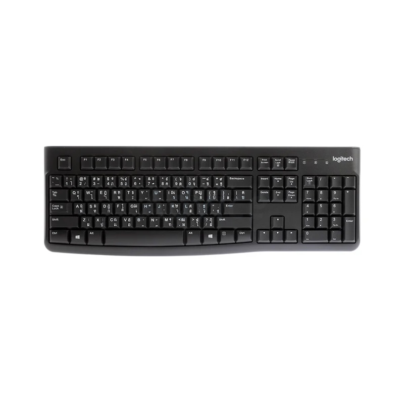 USB Keyboard LOGITECH (K120) Black(By Shopee SuperTphone1234) | Shopee ...
