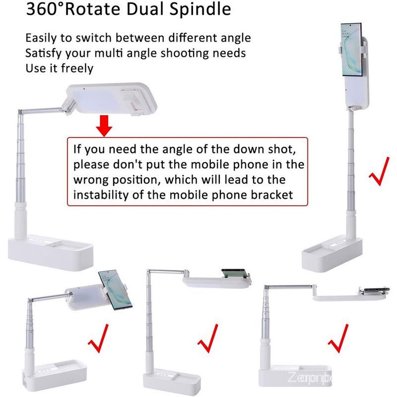 Multifunctional mobile phone stand/foldable/mobile phone photography ...