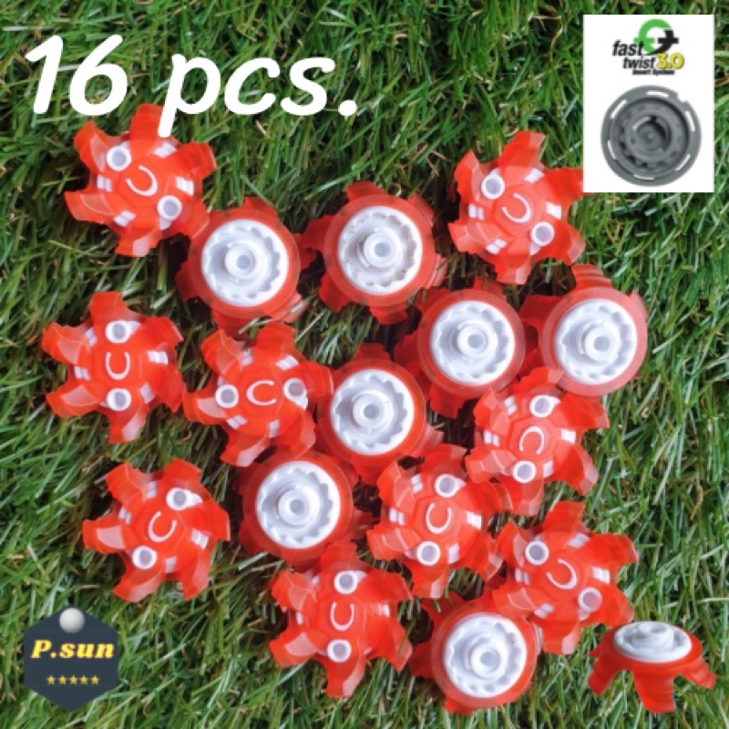 ปุ่มรองเท้ากอล์ฟ spikes golf cleats fast twist 3.0 tour lock insert ...
