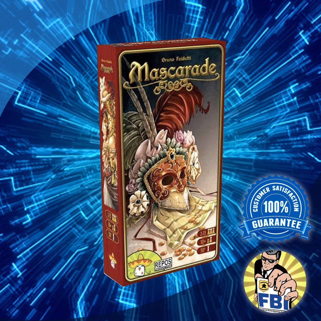 Mascarade Mascarade 2nd Edition Boardgame ของแท้พร้อมส่ง - fbiboardgame - ThaiPick