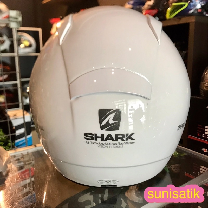 หมวกกันน็อค Shark Vision R สีขาว size M L - sunisatik - ThaiPick