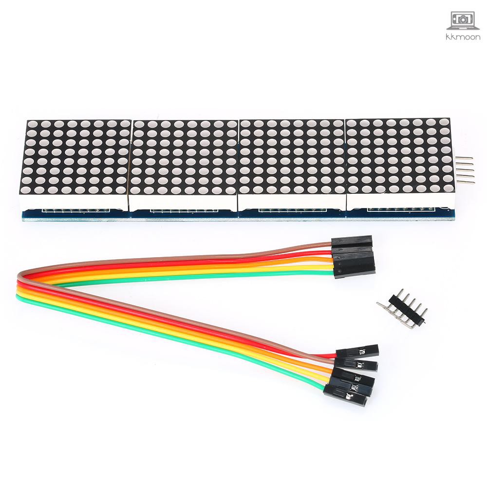 โมดูลMax 7219 Dot Matrix 4 - In - 1 Arduino ราสเบอร์รี่ Pi Pic Pi แขน ...