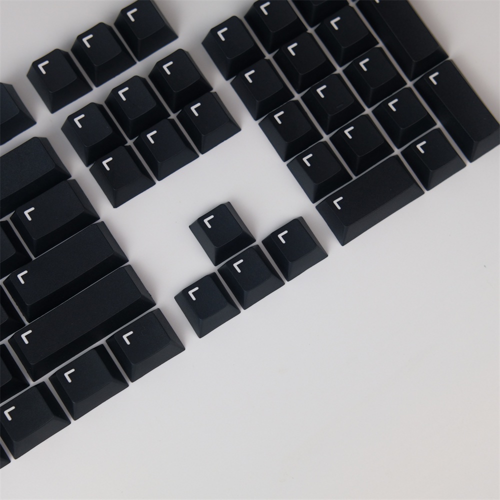 GMK black pixel word keycaps 128 คีย์ keycaps Cherry Profile DYE-SUB ...