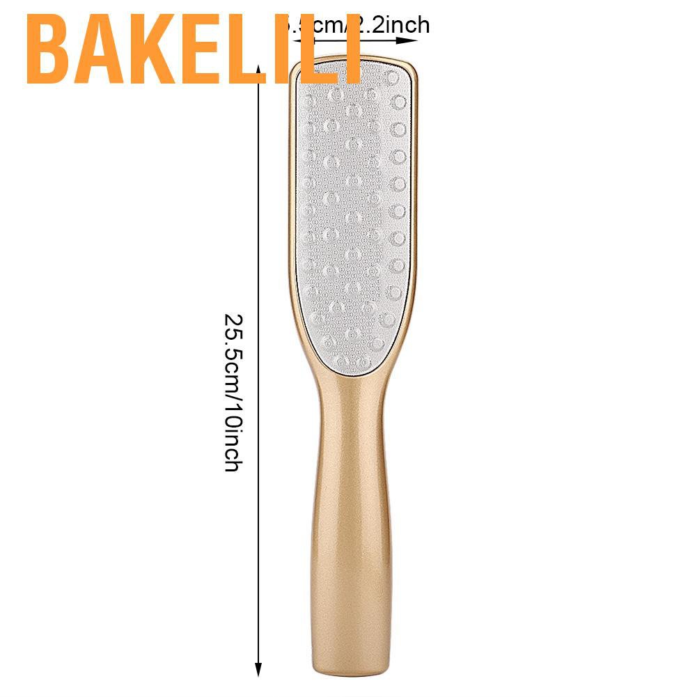 Bakelili 8pcs Stainless Steel Foot File Dead Skin Horny Remover Callus ...