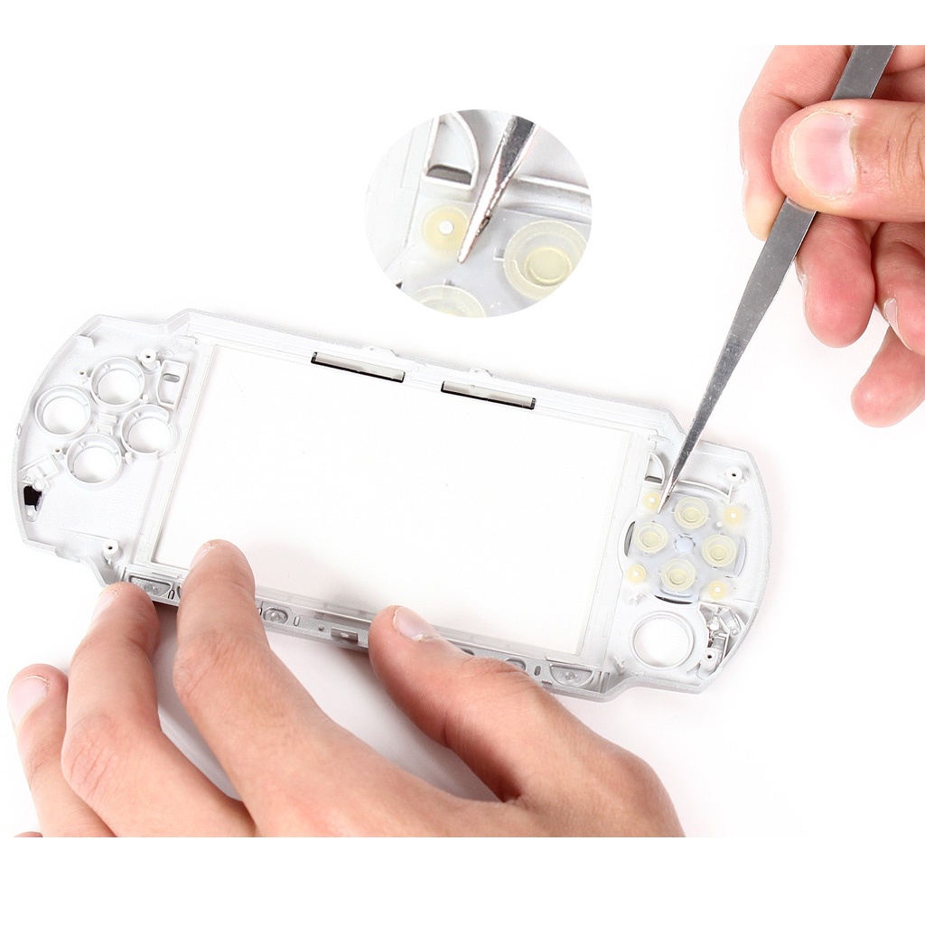 PSP ยางรองปุ่ม D-Pad สำหรับเครื่องเกม PSP 2000 3000 ยางปุ่มกด ยางปุ่ม ...