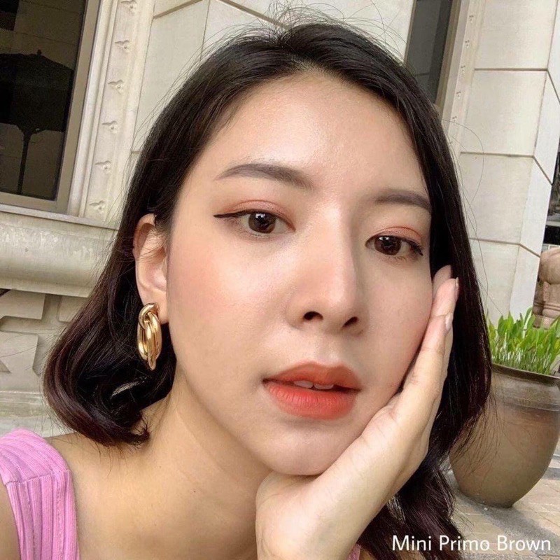 คอนแทคเลนส์ Mini Primo Gray Brown (Kitty Kawaii) ขนาดมินิ เนียน ...