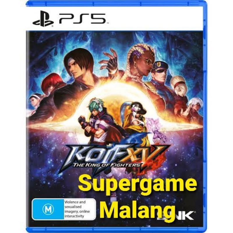 แผ่น Cd เกมเมอร์ King Of Fighters XV PS5 KOF 15 PS 5 - supergamemalang ...