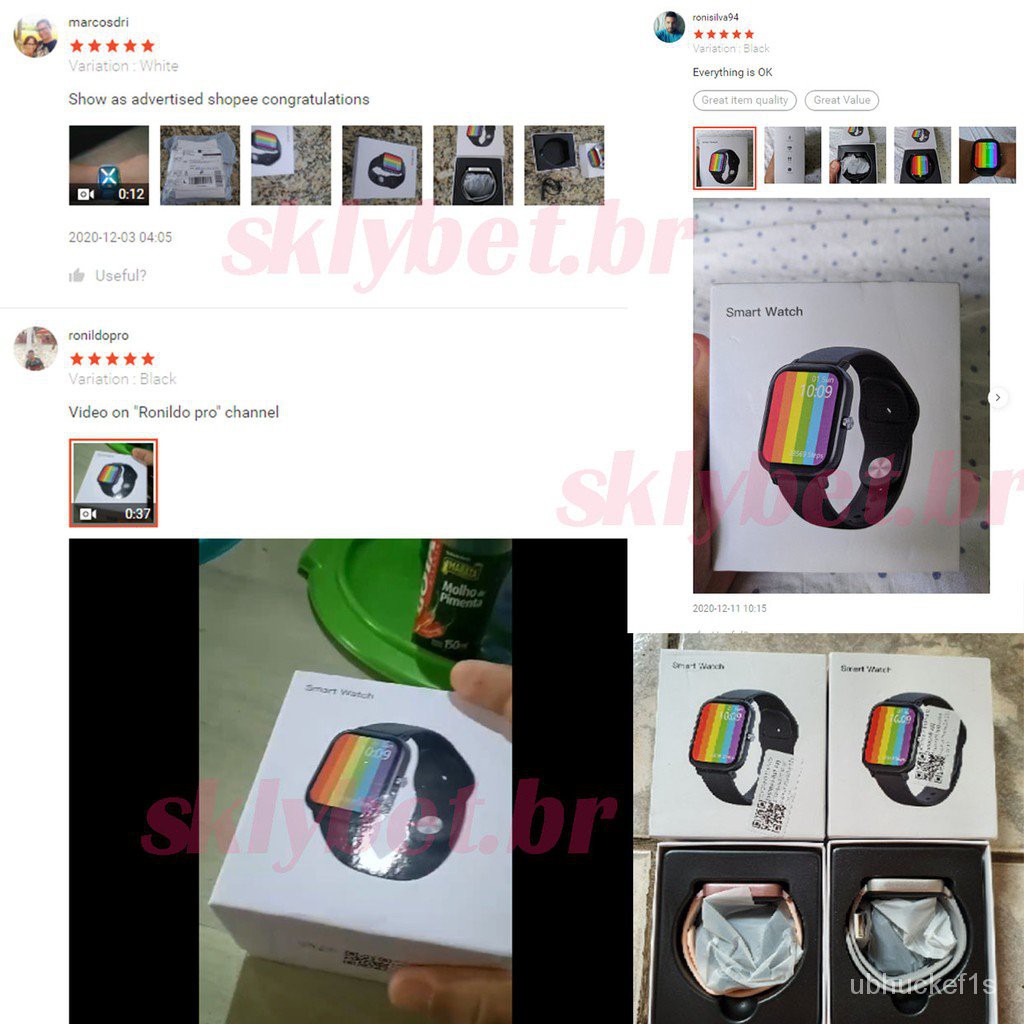 VupF Smartwatch sklybet.dt36 / p8 pro max relógio smart watch 1.78 ...