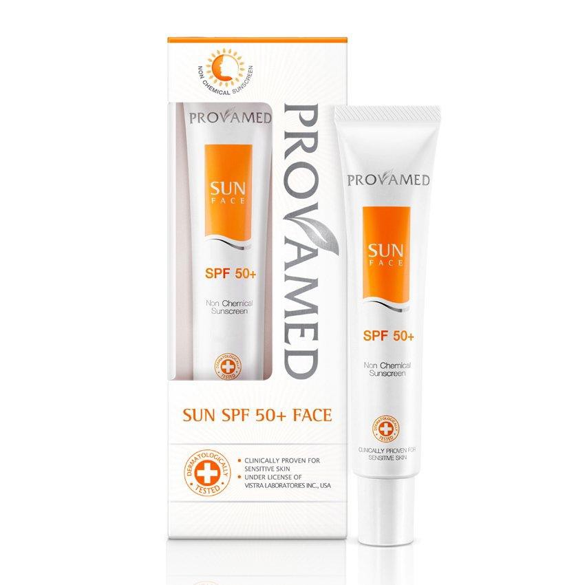 PROVAMED Sun Face SPF50+PA+++ Beige 15ml. โปรวาเมด ซัน เฟส เอสพีเอฟ 50 ...