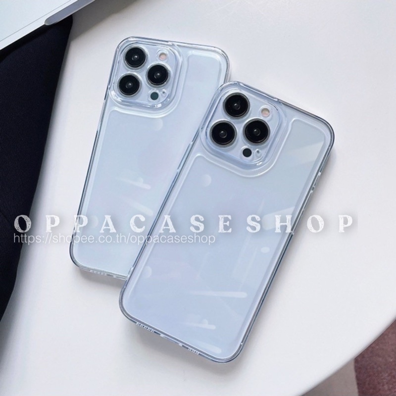 Silicone TPU Space clear case เคสใสคลุมเลนส์ เคสใสงานดี เคสใส เคสสำหรับ ...