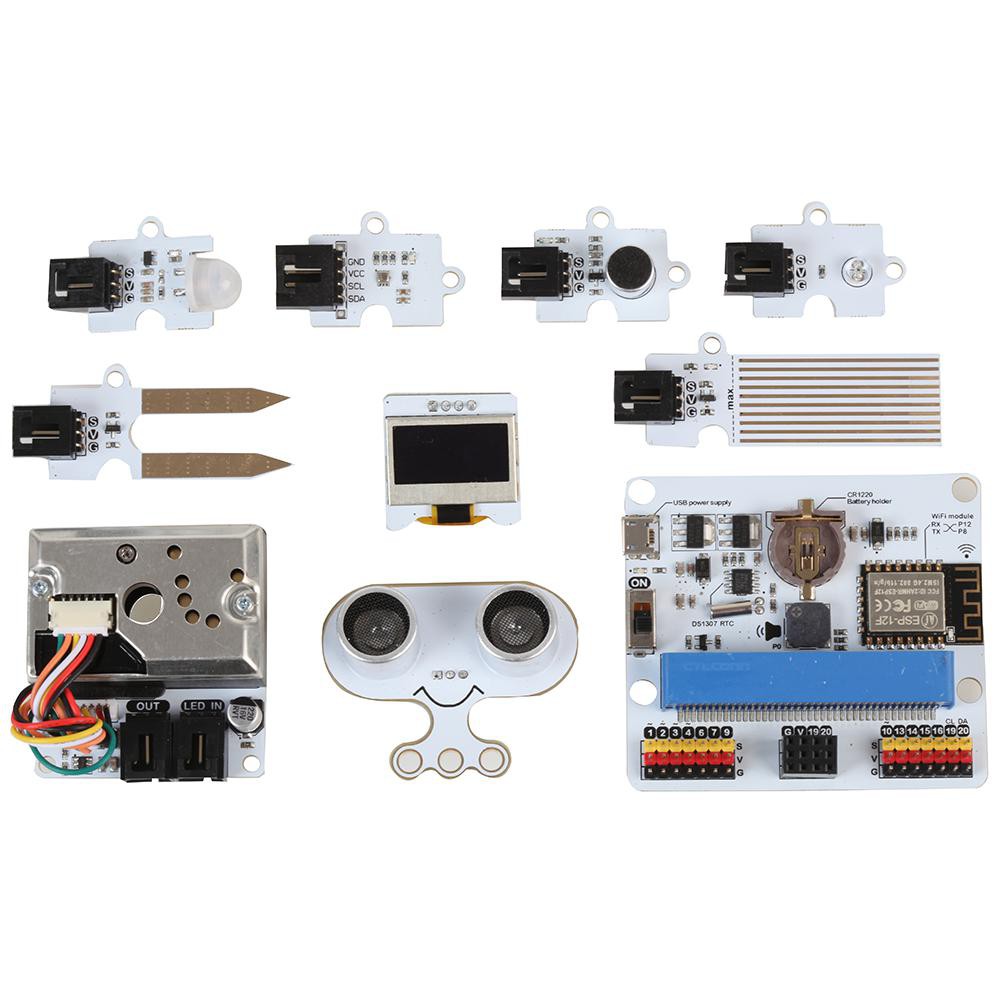 ไมโครบิต IOT SENSOR KIT microbit ROBOT IOT วัดฝุ่น PM2.5 SMART SCIENCE ...