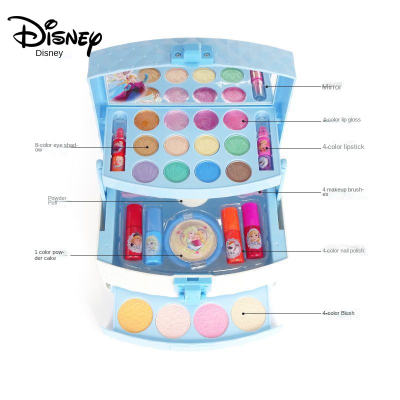 In StockFrozen 2 elsa anna princess New Disney girls Makeup suitcase ...