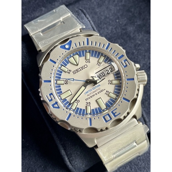 NEW SEIKO EXTERMELY RARE SNOW MONSTER LIMITED EDITION 2555 Rer.SKZ331 ...