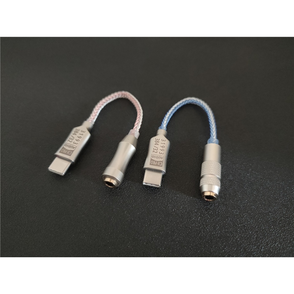 Conexant CX31993 USB Type C Earbuds CX-PRO DAC Headphone Amp Blue with 3.5mm Output SNR128dB PCM ...