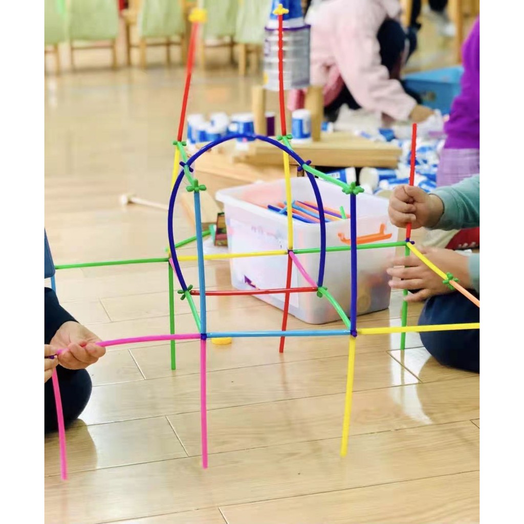 SALE ‼️Playstix 648pcs+ Box Constructor Sticks and connectors STEM toys ...