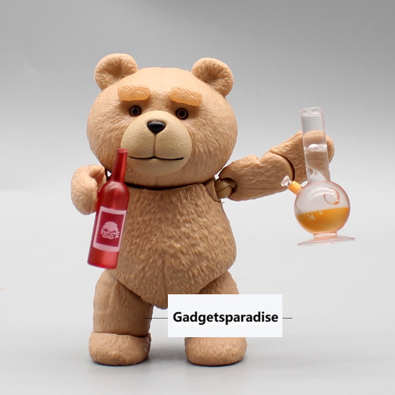 โมเดลฟิกเกอร์ Nendoroid Teddy Bear BJD Ted 2 Ted ขนาด 10 ซม. ของเล่น ...