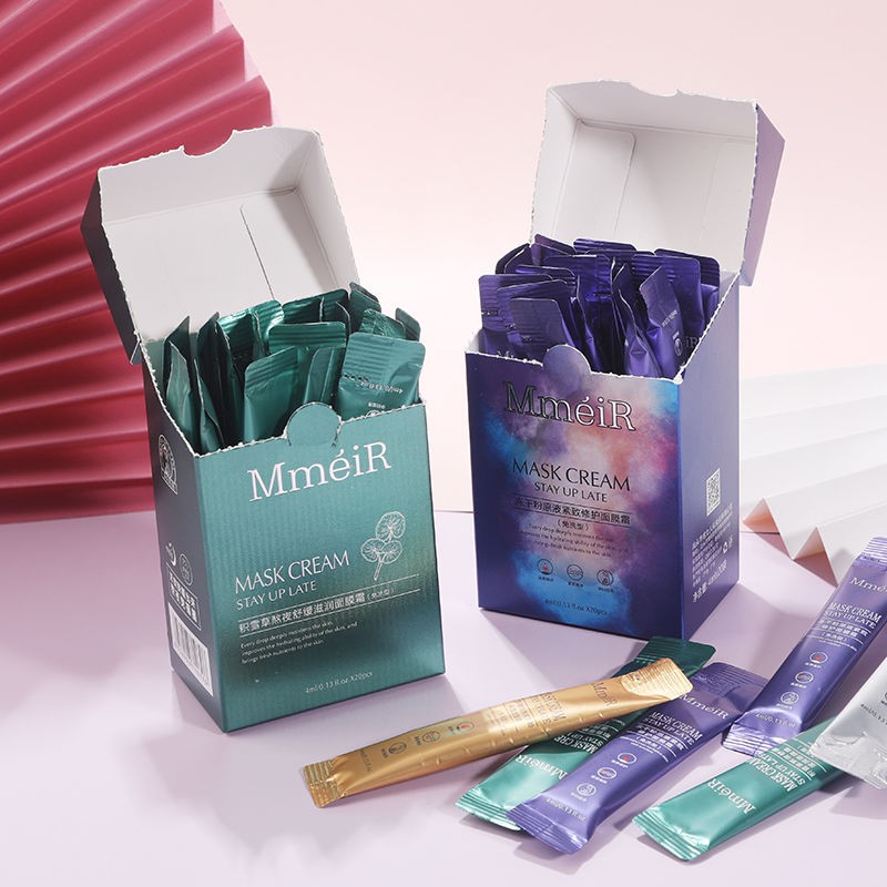 [20 packs] free sleep mask liquid whitening hydrating acne moisturizing ...