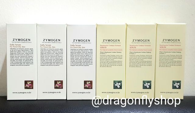 Zymogen เซรั่มบำรุงผิว houttuynia cordata Ferment Galla Seum For Pored ...