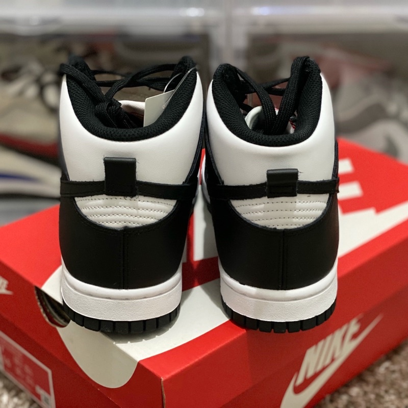 (สินค้าพร้อมส่ง ของแท้100) NIKE DUNK HIGH (W) BLACK WHITE (PANDA ...