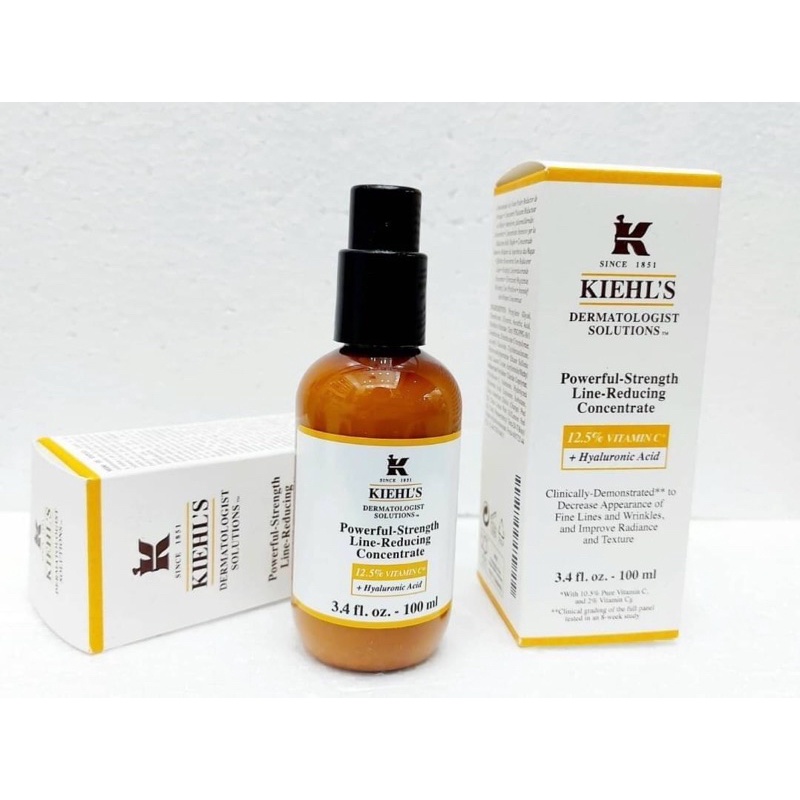Kiehls Powerful Strength Line-Reducing Concentrate 100 ml - chalee ...
