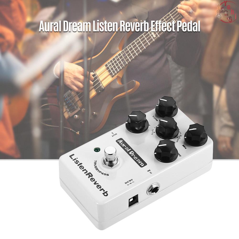 เอฟเฟคกีต้าร์ Aural Dream Listen Reverb 8 Rever Effects สําหรับกีต้าร์ ...