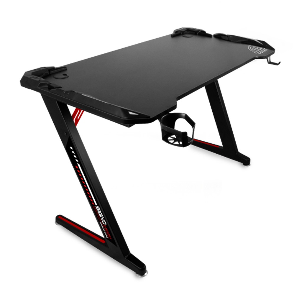 Signo GT-100 Gaming Table โต๊ะเกมมิ่ง - (ดำ) - tr_transaction - ThaiPick