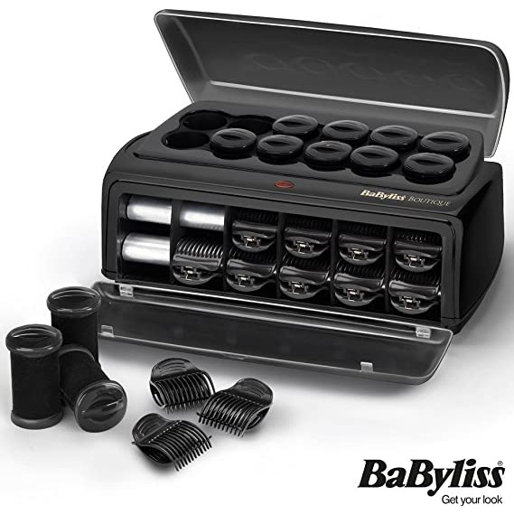 [BaByliss] Professional Boutique Salon Ceramic Heated Hair Rollers Roll ...