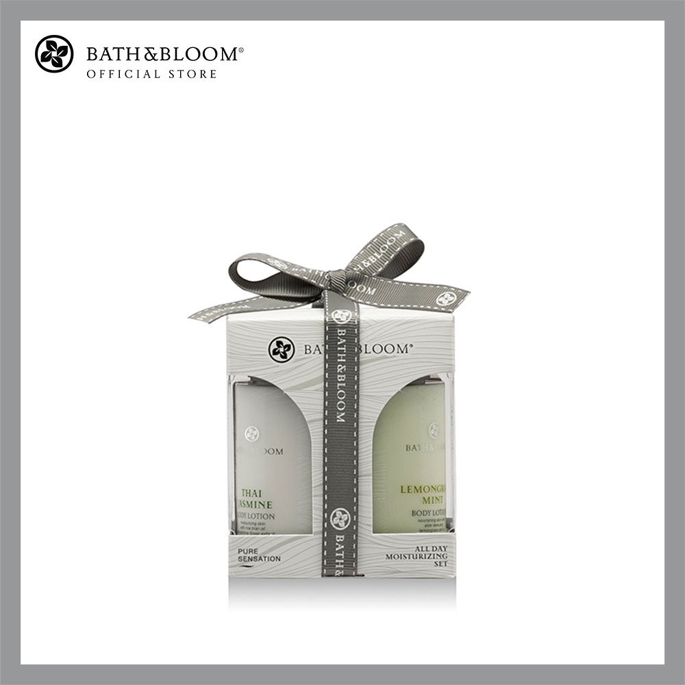 BBGFS001 BATH BLOOM All Day Moisturizing Set 2020 บาธ แอนด์ บลูม ชุดผลิตภัณฑ์โลชั่นบำรุงผิวกาย ...