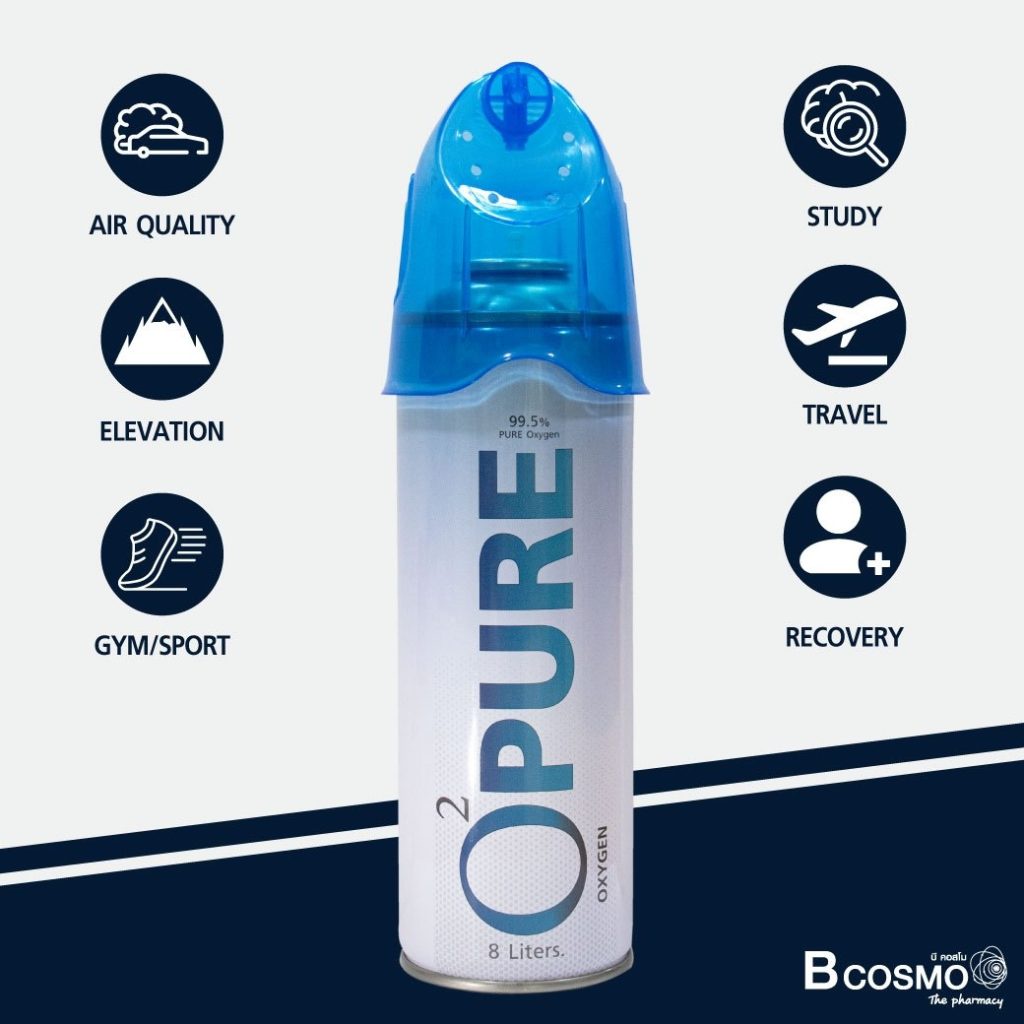 ถูกสุดๆ ซื้อเล้ยย O2 PURE OXYGEN ออกซิเจนกระป๋อง ออกซิเจนเข้มข้น 99.5 ...
