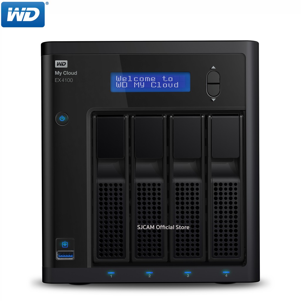 WD My Cloud Expert Series EX4100 24TB อุปกรณ์จัดเก็บข้อมูลบนเครือข่าย ...
