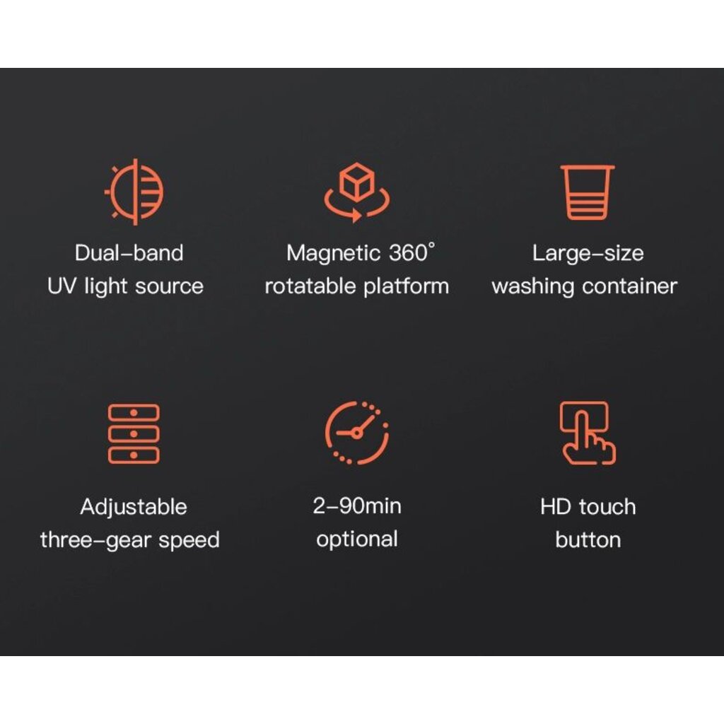 Creality UW-01 Washing and Curing Machine all-in-one one step to finish ...