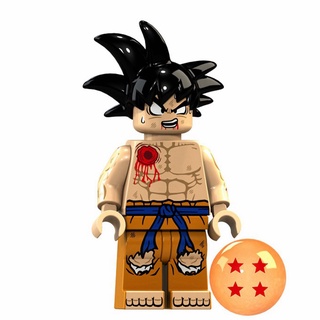 ღღ※Supermave※ 8Pcs Dragon Ball Building Blocks Super Saiyans Vegeta Son ...