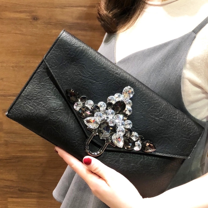 B2022 Women39s New Style Clutch Party Bag with Diamond Fashionable ...