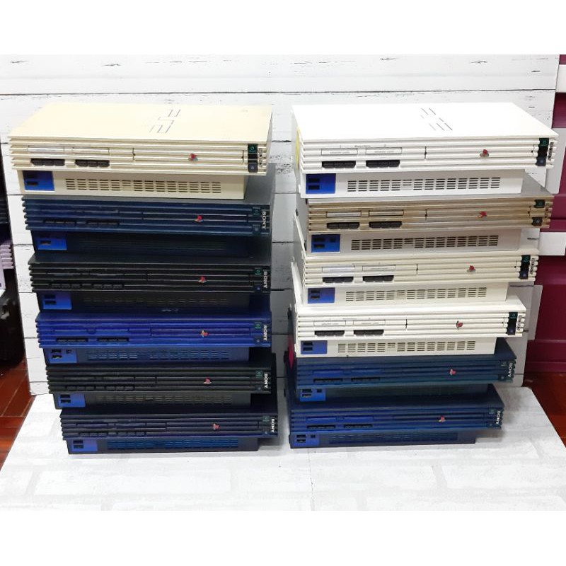 Ps2 (9XXXX และ 7XXX) เครื่อง Sony Playstation 2 Full Set ของแท้ ไม่ ...
