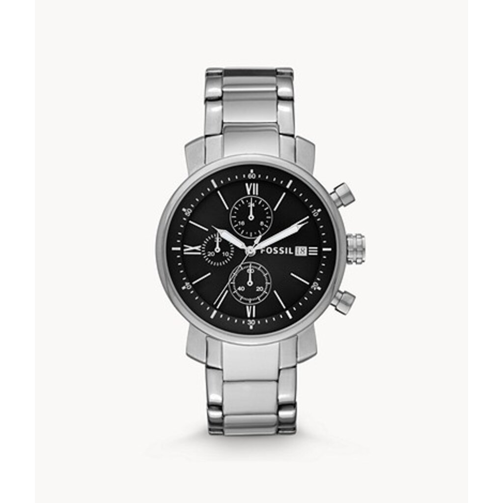 FOSSIL FOSSIL Rhett Chronograph Stainless Steel Watch BQ1000 BQ1000 ...