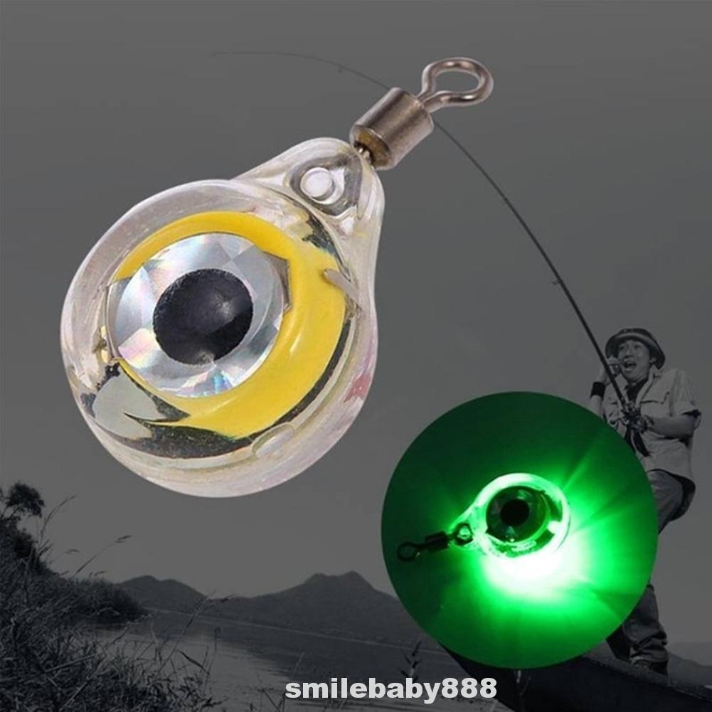 Battery Powered Deep Drop Electronic Emitting Eye Shape False Bait ...