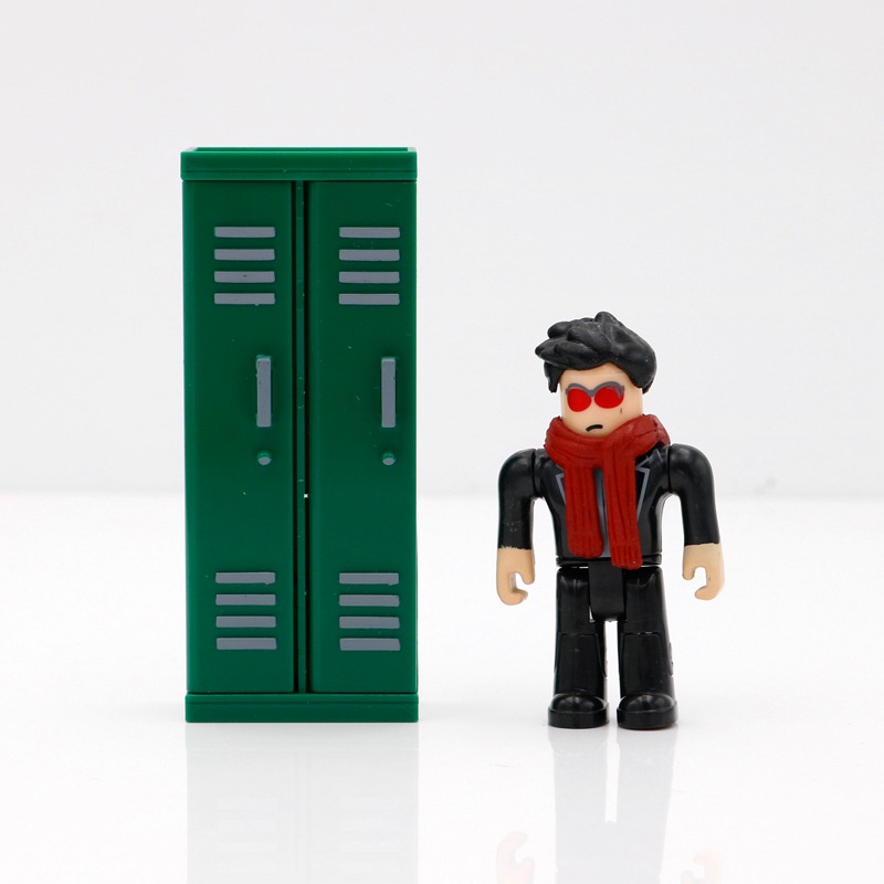 ฟิกเกอร์การ์ตูน Game Roblox Building Blocks 4 ตัว อาวุธ โรงเรียนมัธยม ...