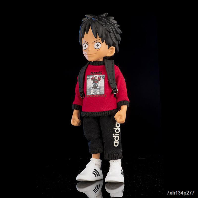 พร้อมส่งจัดส่งที่รวดเร็ว☇♟♘One Piece Tide clothes Luffy Cloth brand ...