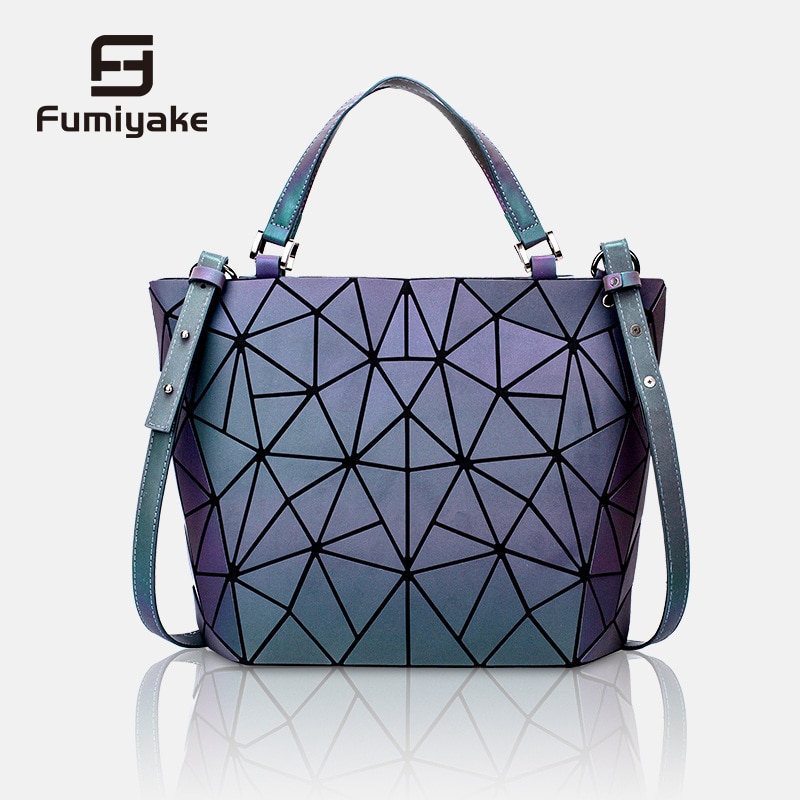 Luminous Bags for Women 2020 Diamond Tote Geometry Quilted Shoulder ...