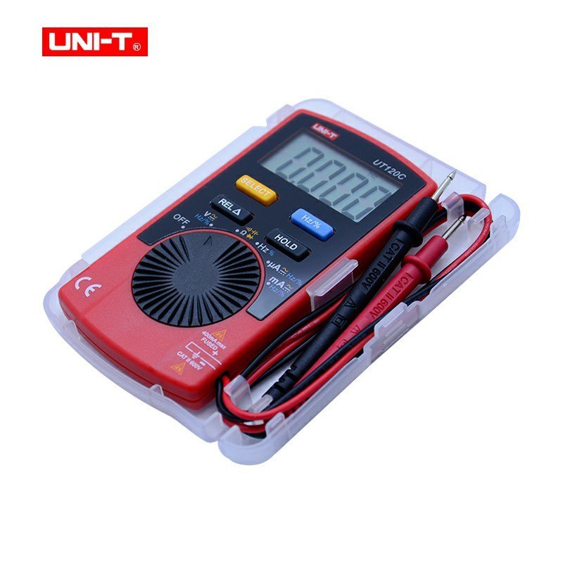 UNI-T UT120C Pocket Mini Multimeter 600V 400mA Digital multimeter ...