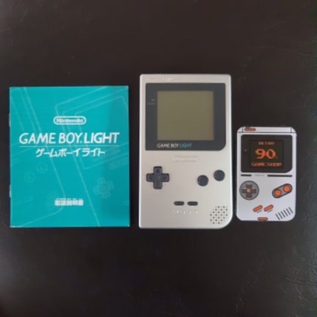 NINTENDO GAMEBOY LIGHT BOX SILVER - retrogame90s - ThaiPick