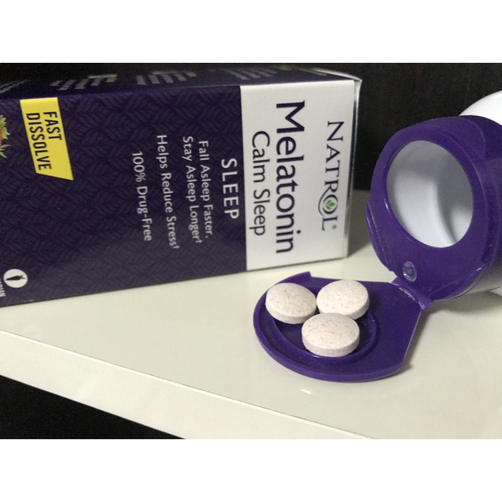 พร้อมส่ง Melatonin Calm Sleep Fast Dissolve - napapannamtan - ThaiPick