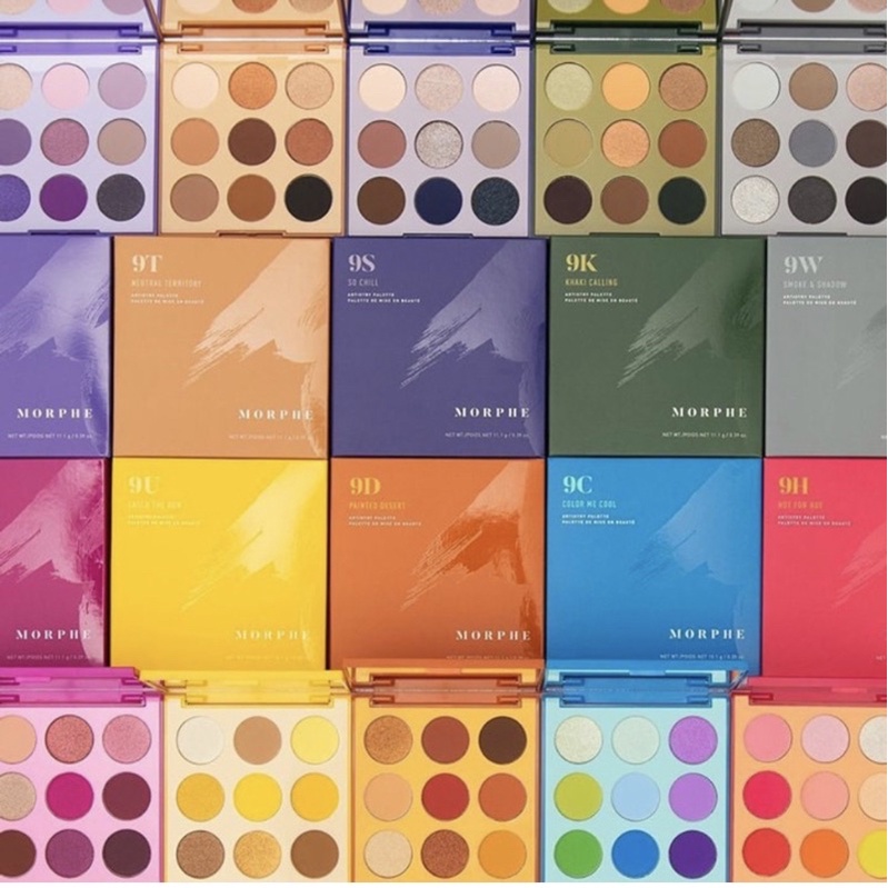 ของแท้ พร้อมส่ง MORPHE 9 Color Artistry Palettes - allovercosmetics.th ...