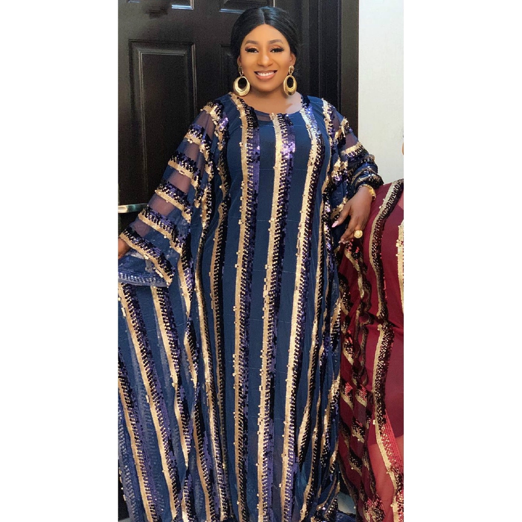 (new)African Dresses for Women Dashiki Print African Clothes Bazin ...