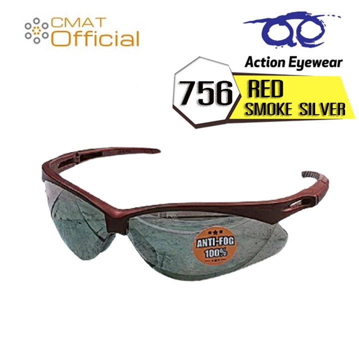 Action Eyeware แว่นตาเซฟตี้ แว่นตานิรภัย แว่นตากันUV Safety glass มี ...