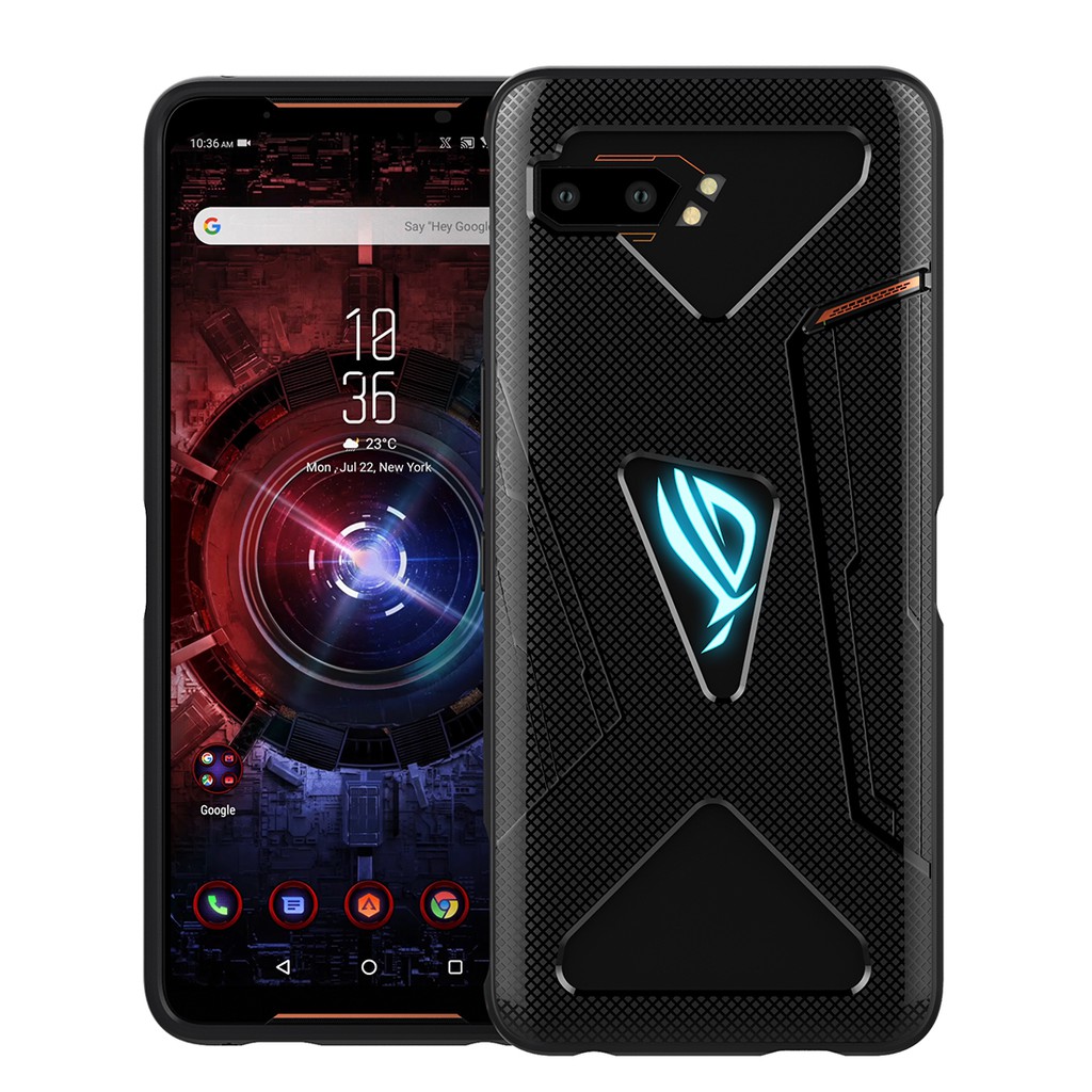 เคสโทรศัพท์แบบใส ASUS Rog3 สำหรับ rog Phone 2 Ultra Thin Clear สีดำ ...