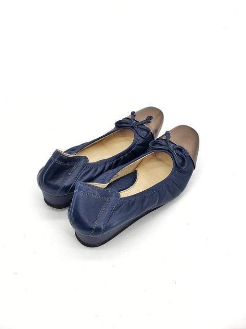 พร้อมส่ง Bloc B. EMMA CARRIE 3 สี - รองเท้าบัลเล่ต์ทูโทน ส้น 1 นิ้ว ...